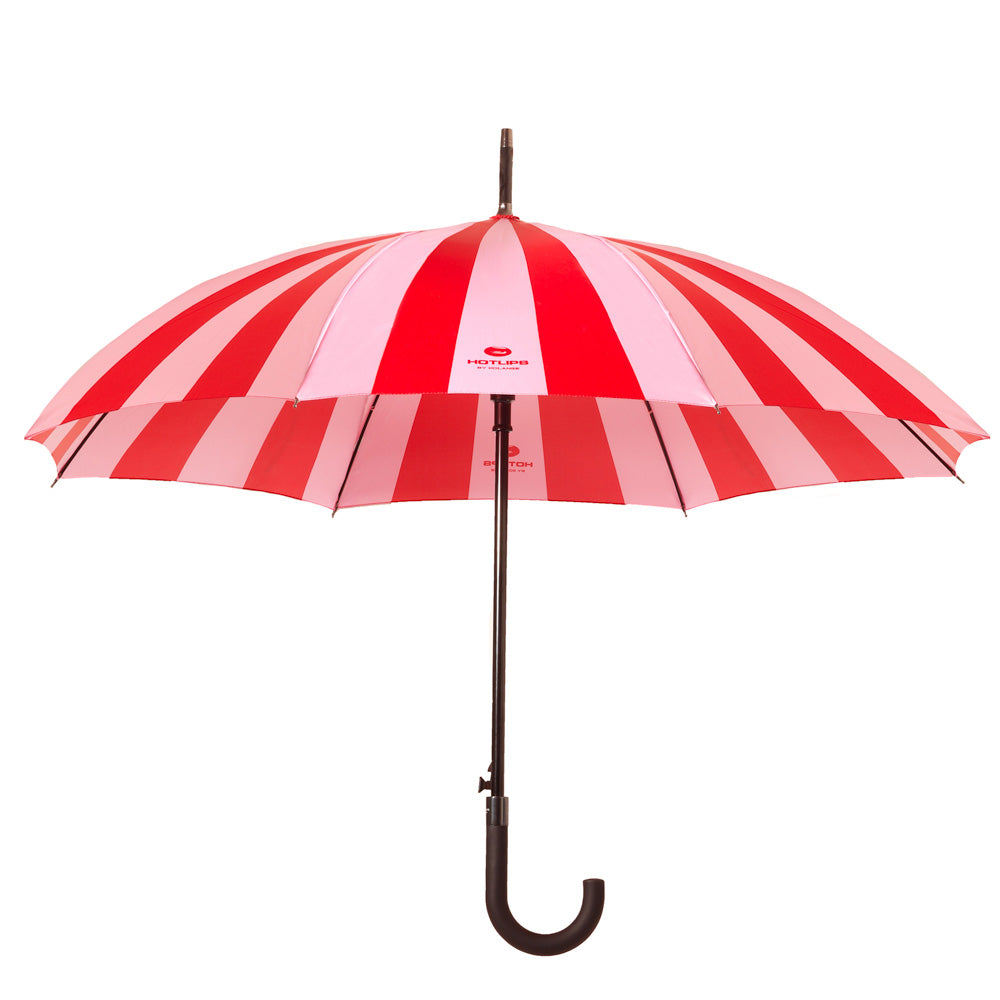 Jolly Brolly - Fiberglass Polyester - Red and Pink - Hotlips By Solange