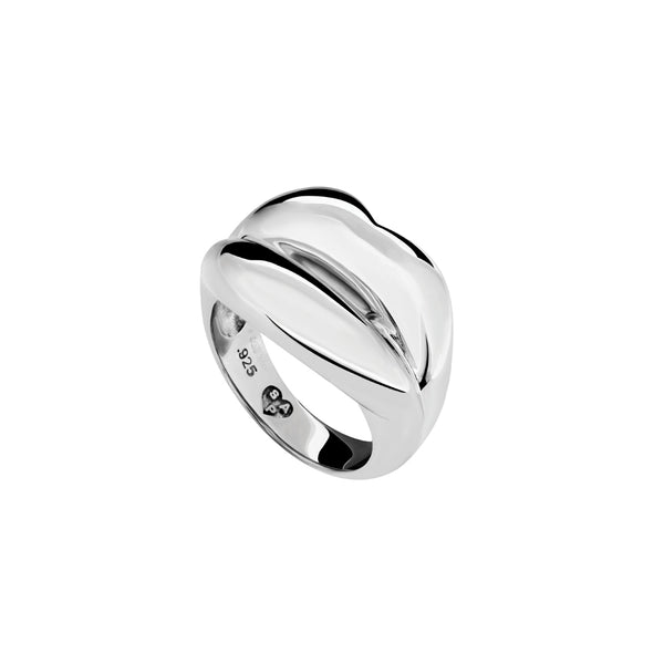 Hotlips Ring - Sterling Silver - Silver - Hotlips By Solange